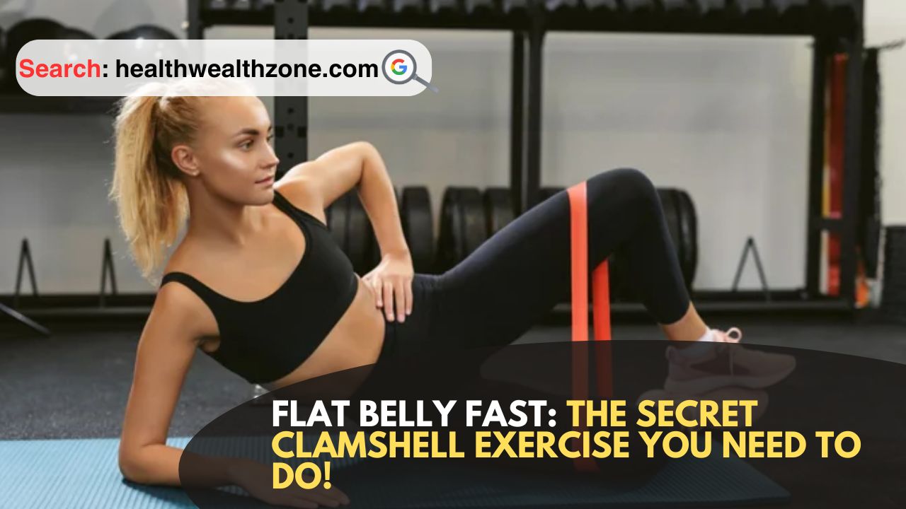 Flat Belly FAST: The Secret Clamshell Exercise You NEED To Do!