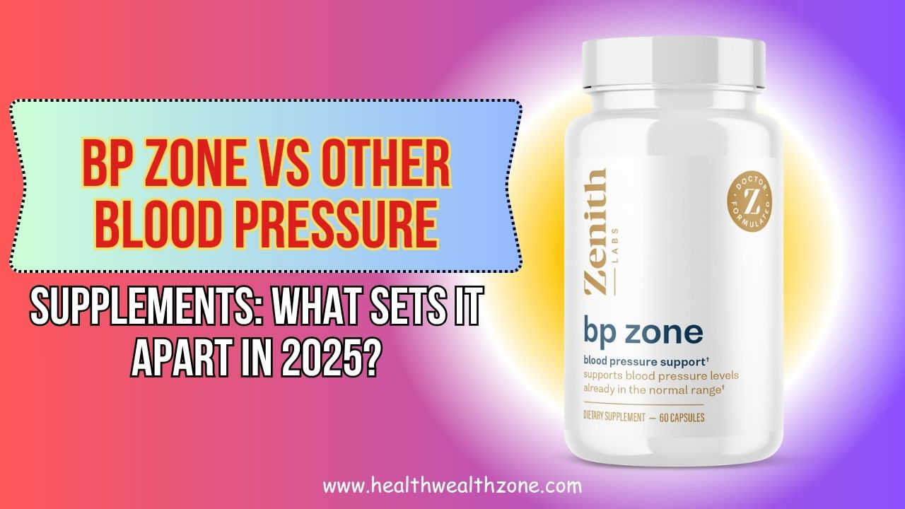 BP Zone vs Other Blood Pressure Supplements: What Sets It Apart in 2025?