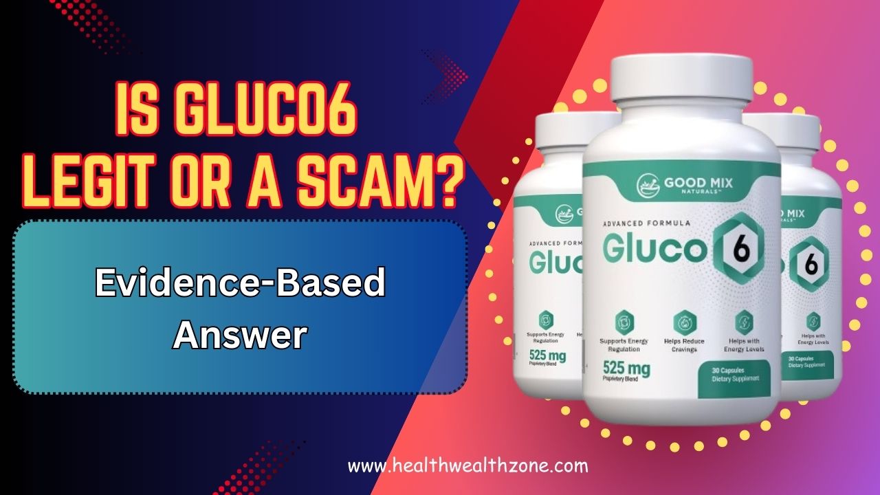 Is Gluco6 Legit or a Scam? – Evidence-Based Answer (May 2026)