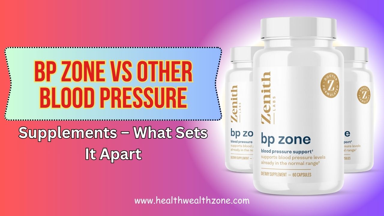 BP Zone vs Other Blood Pressure Supplements – What Sets It Apart in ...