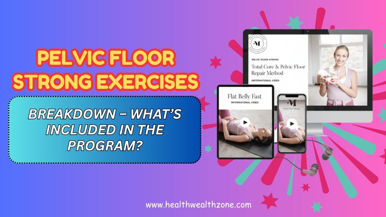 Pelvic Floor Strong Exercises Breakdown – What’s Included in the Program?